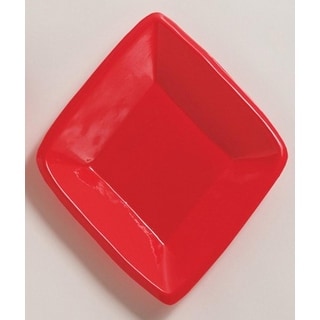 Club Pack of 24 Red Diamond Disposable Plastic Card Night Party Mini ...