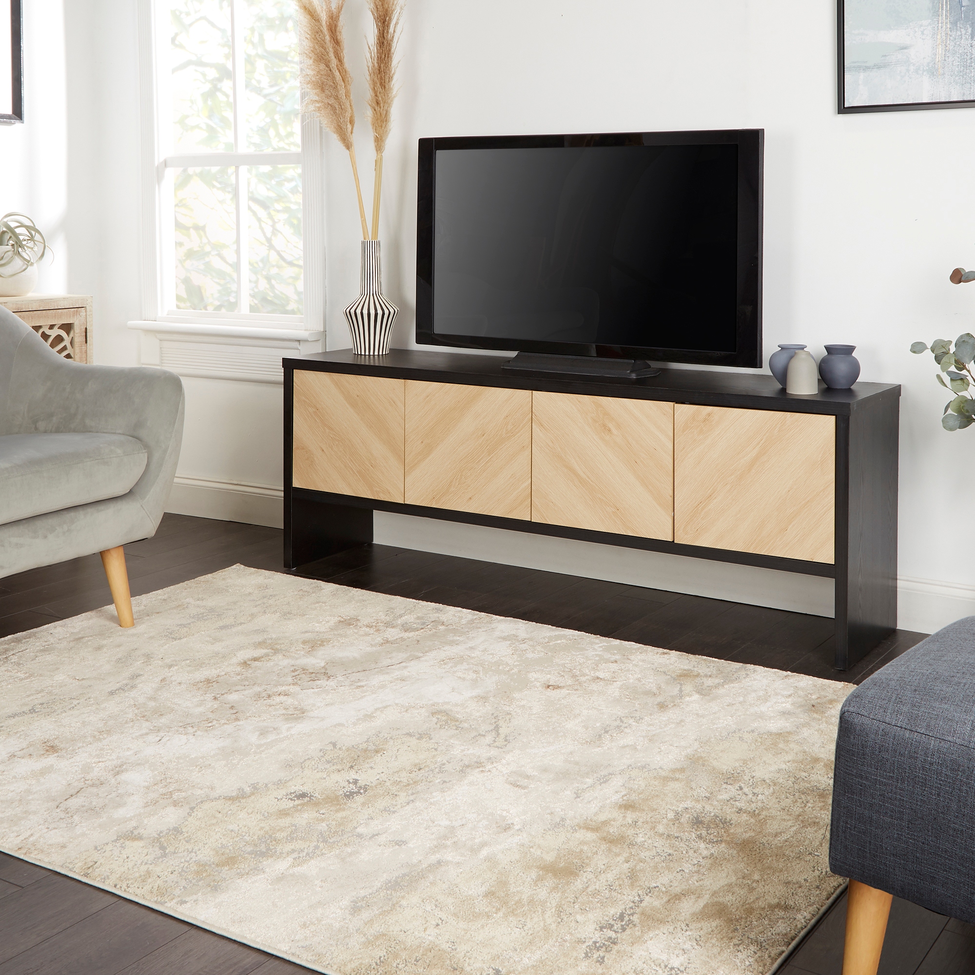 Haven Storage Media Console for TVs up to 79