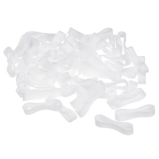 Silicone Rubber Bands Rings for Wire Cord Cable Wrapping, Bundle - Bed ...