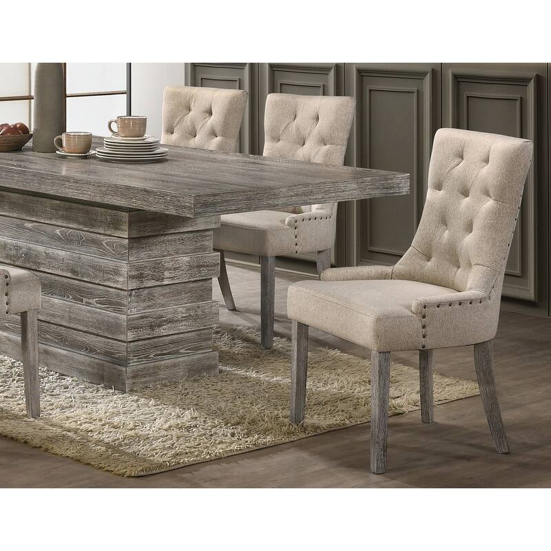 Best Master Furniture Mocha Dining Side Chairs (Set of 2) - Overstock ...