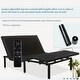 15" Adjustable bed base With Wall hugger Technology, Zero gravity, Head ...