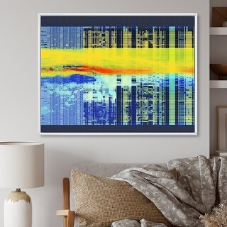 Designart "Abstract Schumann Resonances Waveform Spectrum" Abstract ...