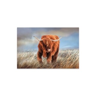 The Highlander Print On Acrylic Glass by Kelley Parker - Bed Bath ...