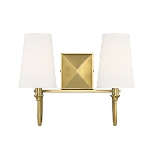 Savoy House Cameron 2 Light 15" Wide Bathroom Vanity Light - Bed Bath ...