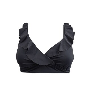 Lauren Ralph Lauren Women's Ruffle Underwire Swim Top Separate Swimsuit ...