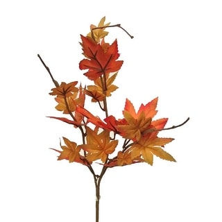 Autumn Maple Leaves Pick Faux Plants And Trees - Bed Bath & Beyond ...