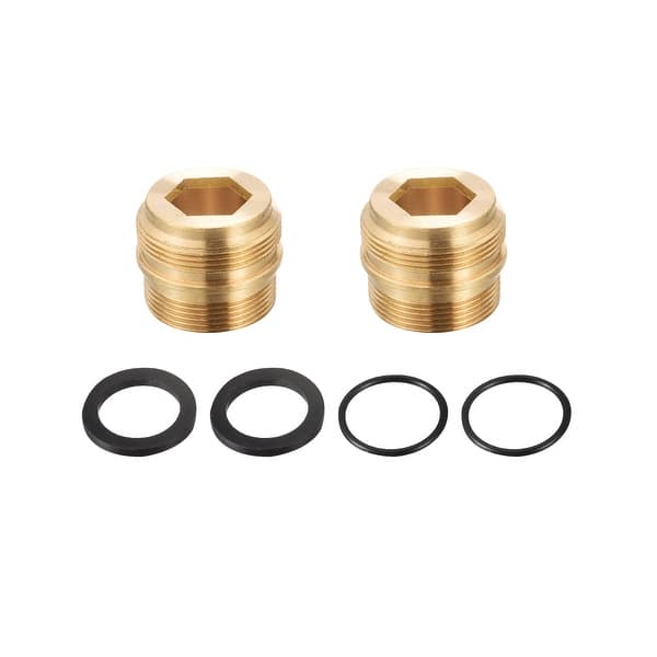 Faucet Adapter, 2pcs 23.5x5mm Male to 22x5.5mm Male Brass Tap Aerator ...