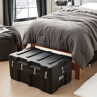 The Iron Brick® Trunk - Durable Footlocker on Wheels - Bed Bath ...