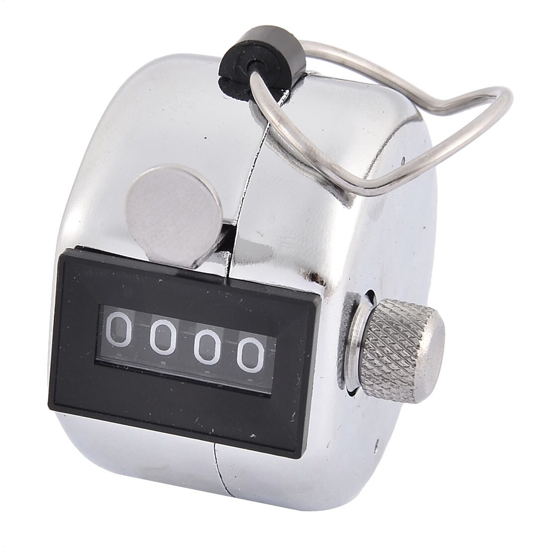 4 Digit Number Clicker Manual Hand Tally Mechanical Palm Counter ...