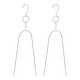 Stainless Steel Smoker Hangers, Three-Prong Meats Hooks, 2Pcs - Bed ...