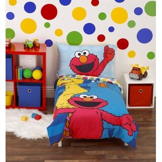 Sesame Street Best Friends 4 Piece Toddler Bed Set - Bed Bath & Beyond ...