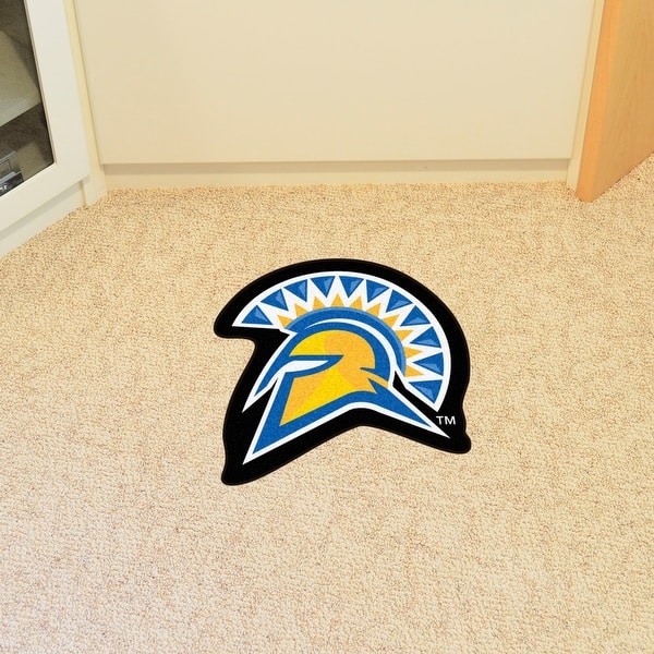 NCAA San Jose State University Spartans Mascot Novelty Logo Shaped Area ...