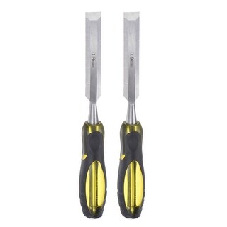 18mm Straight Wood Chisel 260mm Beveled Edge Blade Woodworking Hand ...