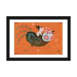 iCanvas "Folk Blessings - Rooster Run" by Martin Hsu - Bed Bath ...