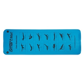 Prism Fitness 16mm Thick Smart Self-Guided Stretching and Exercise Mat ...