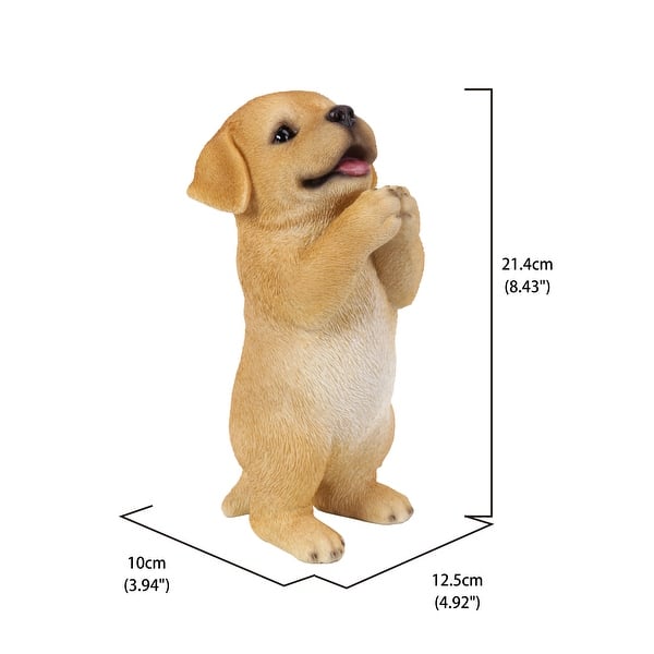 Praying Yellow Labrador Puppy Statue - Bed Bath & Beyond - 33306937