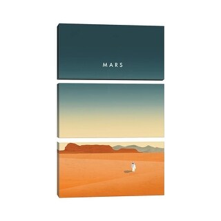 iCanvas "Mars" by Katinka Reinke 3-Piece Canvas Wall Art Set - Bed Bath ...