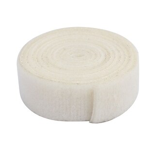 2cm Width 1m Long White Reusable Cable Ties Back To Back Sticky Tape ...