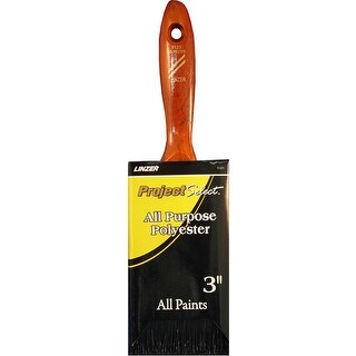 Linzer 1123-3 Project Select Varnish & Wall Deluxe Trim Paint Brush, 3 ...