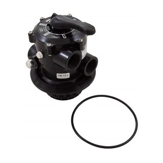8.25" Black 6 Way Pool Valve with Clamp Flange - Bed Bath & Beyond ...