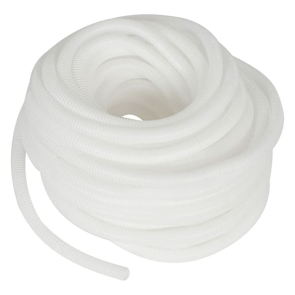 25Meter Long 17mm x 18mm White Drain Hose Pipe for Air Conditioner ...