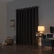 Sun Zero Kline Burlap Weave Thermal Extreme Total Blackout Grommet ...