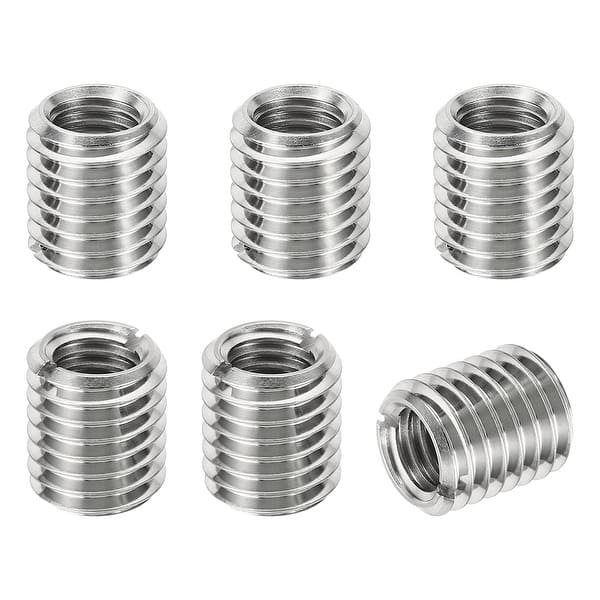 6pcs Thread Repair Insert Nut Adapters Reducer M14x2 to M10x1.5, 16mm ...