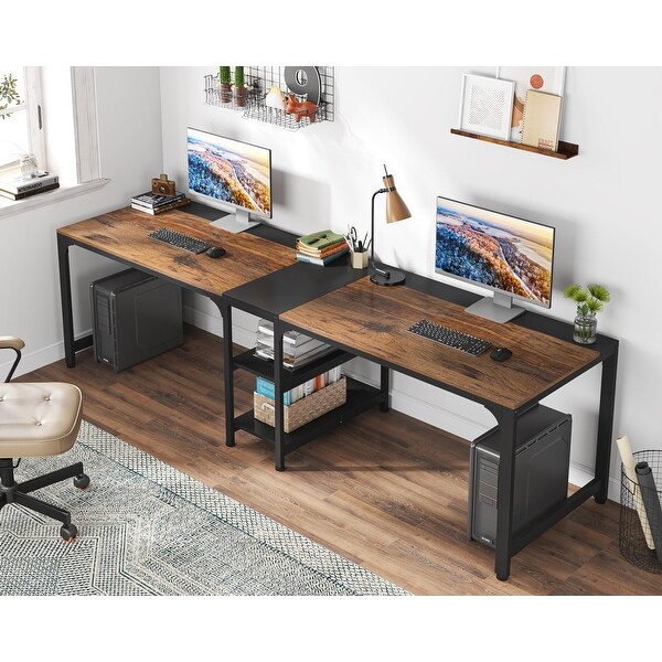 Modern Home Office Expandable Dresser Desk Combo with Drawers - On Sale ...