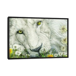 iCanvas "Dandy Lion" by Ed Wargo Framed Canvas Print - Bed Bath ...