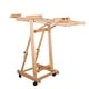 Adjustable H Frame Easel Professional Artist Easel With Wheels - Bed ...