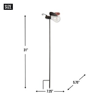 Ladybug glow bug solar stake - Bed Bath & Beyond - 35689939