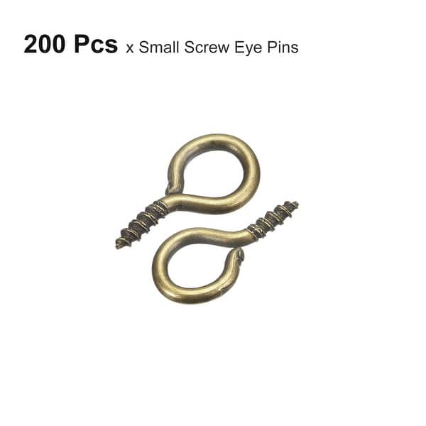 mini eyelet screws