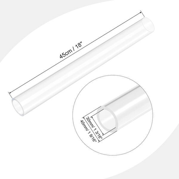 Acrylic Pipe Round Tube for Lamps and Lanterns Water Cooling System ...