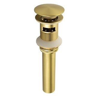 Pop Up Drain Stopper With overflow holes - Bed Bath & Beyond - 41312543