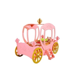 Girls Princess Carriage Car Bed - Bed Bath & Beyond - 27586717