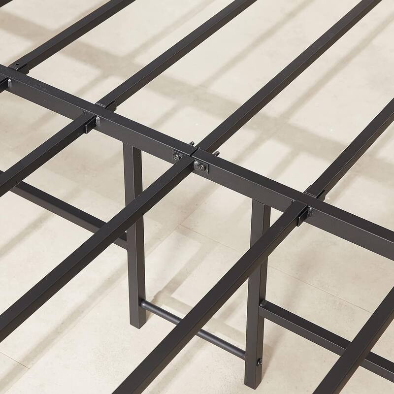 VECELO 14/16/18 inch Metal Platform Bed Frames Steel Slat,Mattress ...