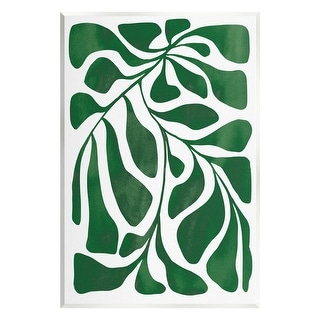 Stupell Abstract Plant Leaf Shapes Wall Plaque Art by Ziwei Li - Bed ...