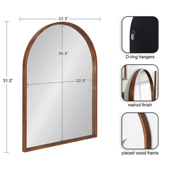 Kate and Laurel Valenti Framed Arch Mirror - Bed Bath & Beyond - 25443433
