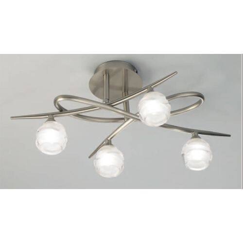 Mantra Lighting 1813 Loop 4 Light Semi-Flush Ceiling Fixture - Bed Bath ...