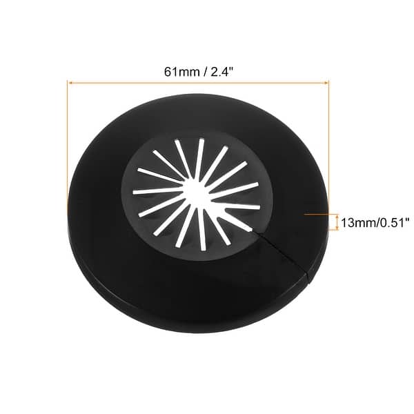 Pipe Cover Decoration, 6pcs PP Plastic Escutcheon Collar White - 14mm ...