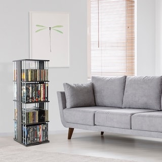 360 Degrees Storage Media Spinner Storage Shelf - Bed Bath & Beyond ...