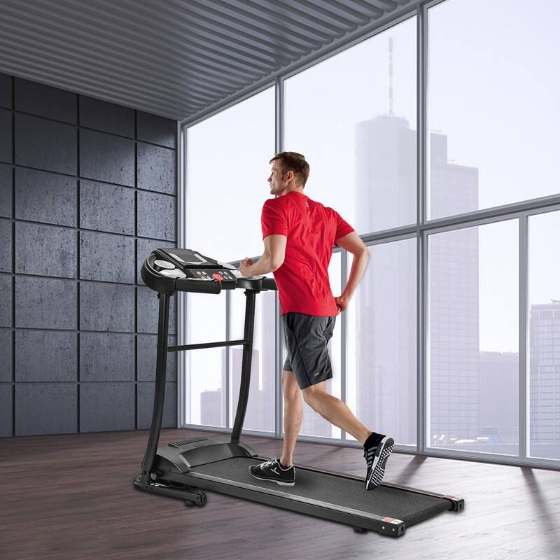 AOOLIVE Folding Electric Treadmill Motorized Running Machine,Black ...