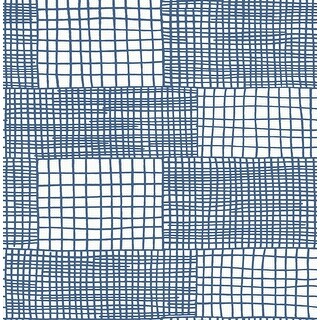 Adam, Maxwell Blue Geometric Wallpaper - Bed Bath & Beyond - 31974900