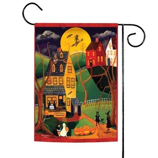Halloween Night Outdoor Garden Flag 18" x 12.5" - Bed Bath & Beyond ...