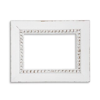 Whimsical Accents White Beaded Frame - Bed Bath & Beyond - 33054072