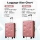 Cheese Shape Travel Hardshell Luggage Sets 24"+28" Expandable Luggages ...