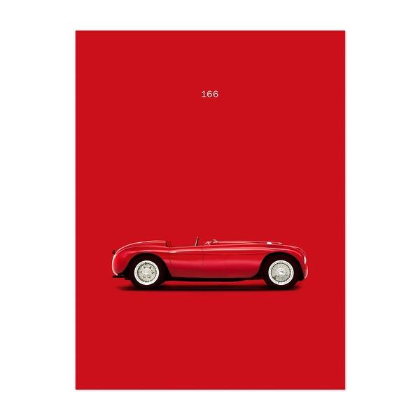VW Ferrari 166 Digital Cars Volkswagen Art Print/Poster - Bed Bath ...