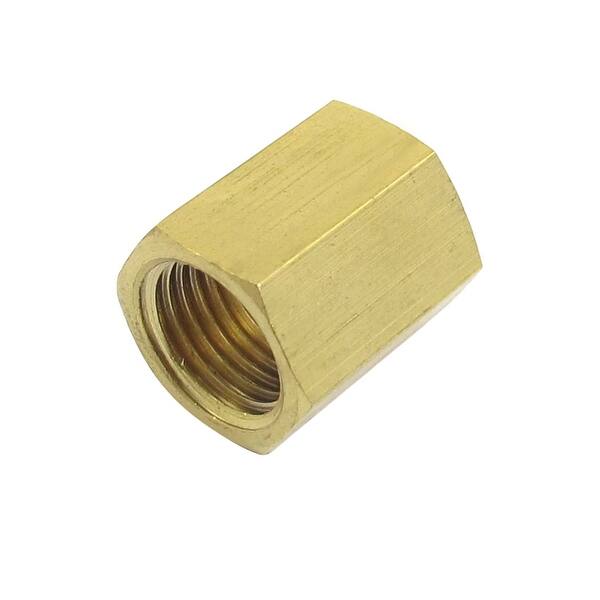 12mm Female Thread Dia Hex Rod Coupling Straight Connector Fitting ...