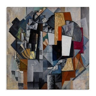 Stupell Classical Abstract Collage Canvas Wall Art Design By ...