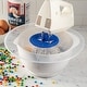Hutzler 12-Inch Mixing Bowl Splatter Guard, Mixer Splash Shield Bowl ...